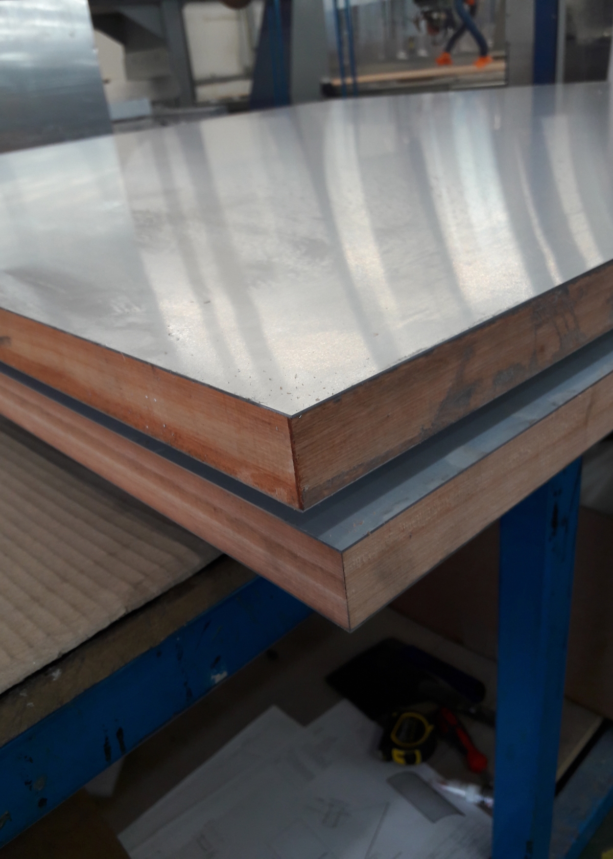 Timber faced aluminium composite panels manufactured by BCP
