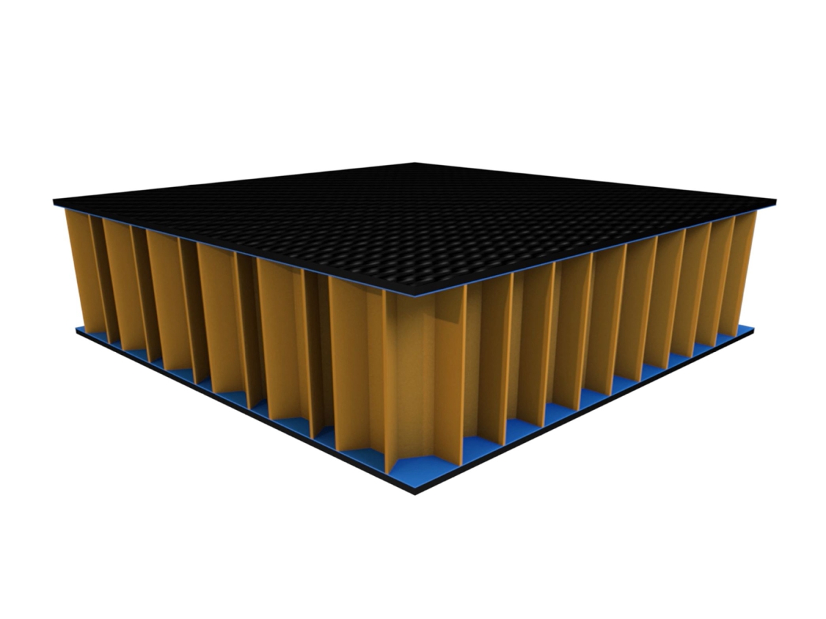 Nomex Honeycomb Core Panel 1200mm x 2500mm - Bespoke Composite Panels